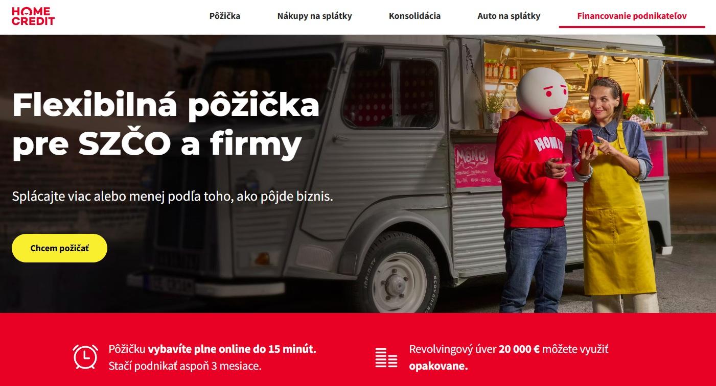 Home Credit – pôžičky, karty, splátková kalkulačka, kontakt - iFinancie.sk