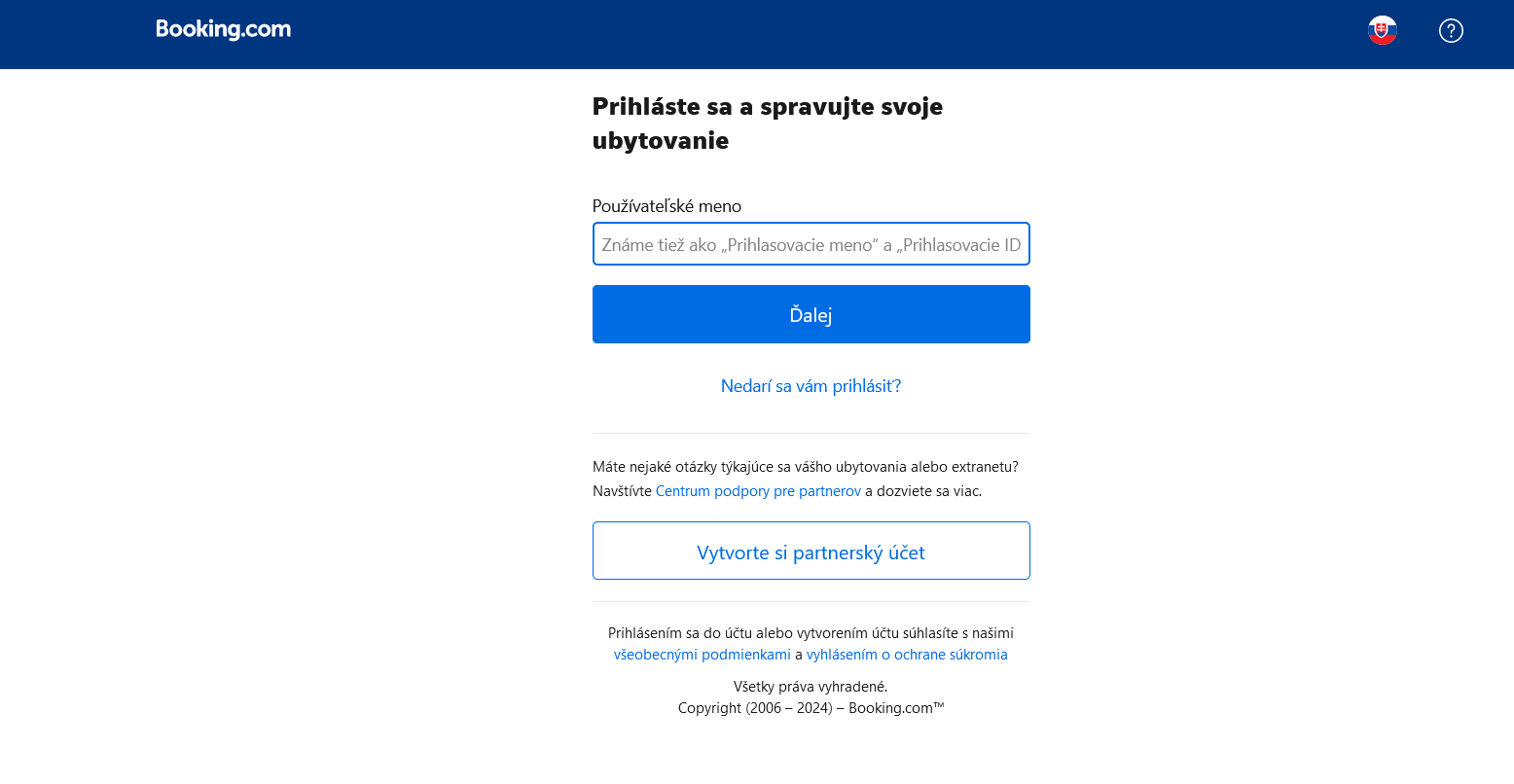 Booking - ubytovanie, zľavy, admin, kontakt - iFinancie.sk