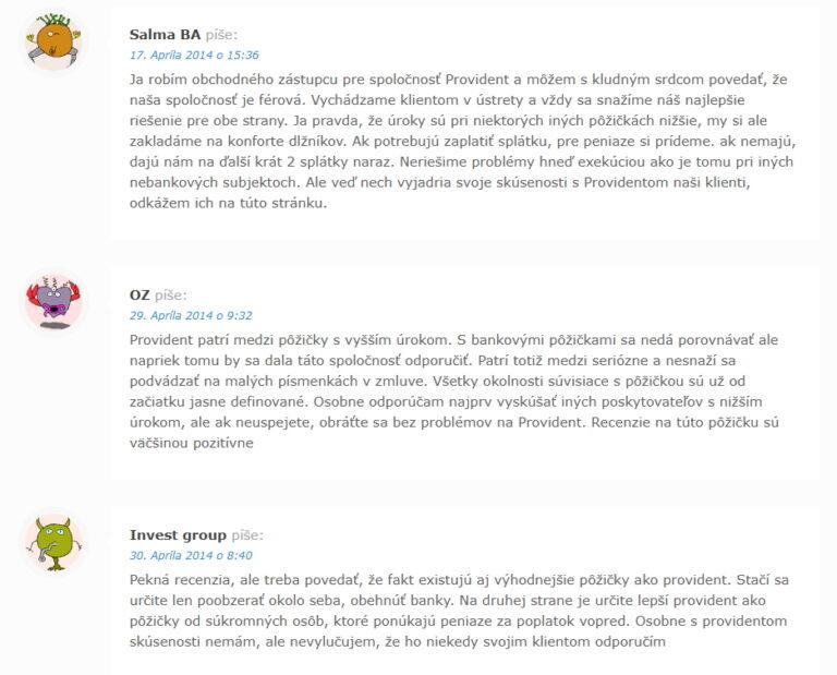 Provident pôžička pre nezamestnaných - ponuka, podmienky, skúsenosti ...